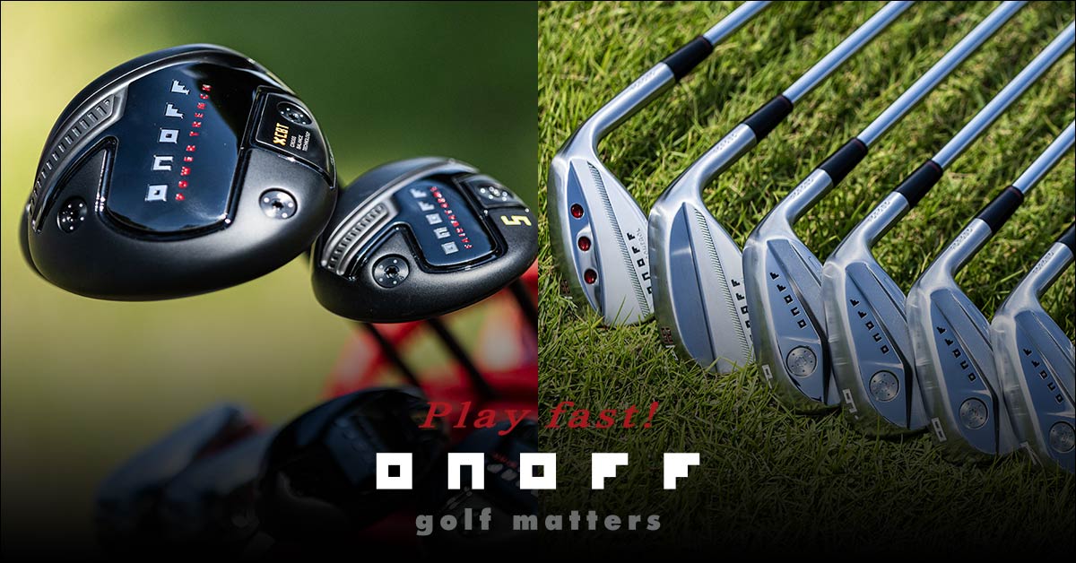 テクノロジーの進化で振りやすさを極めた「ONOFF KURO」。浅地洋佑プロと飯島茜プロが試打検証！｜GDO